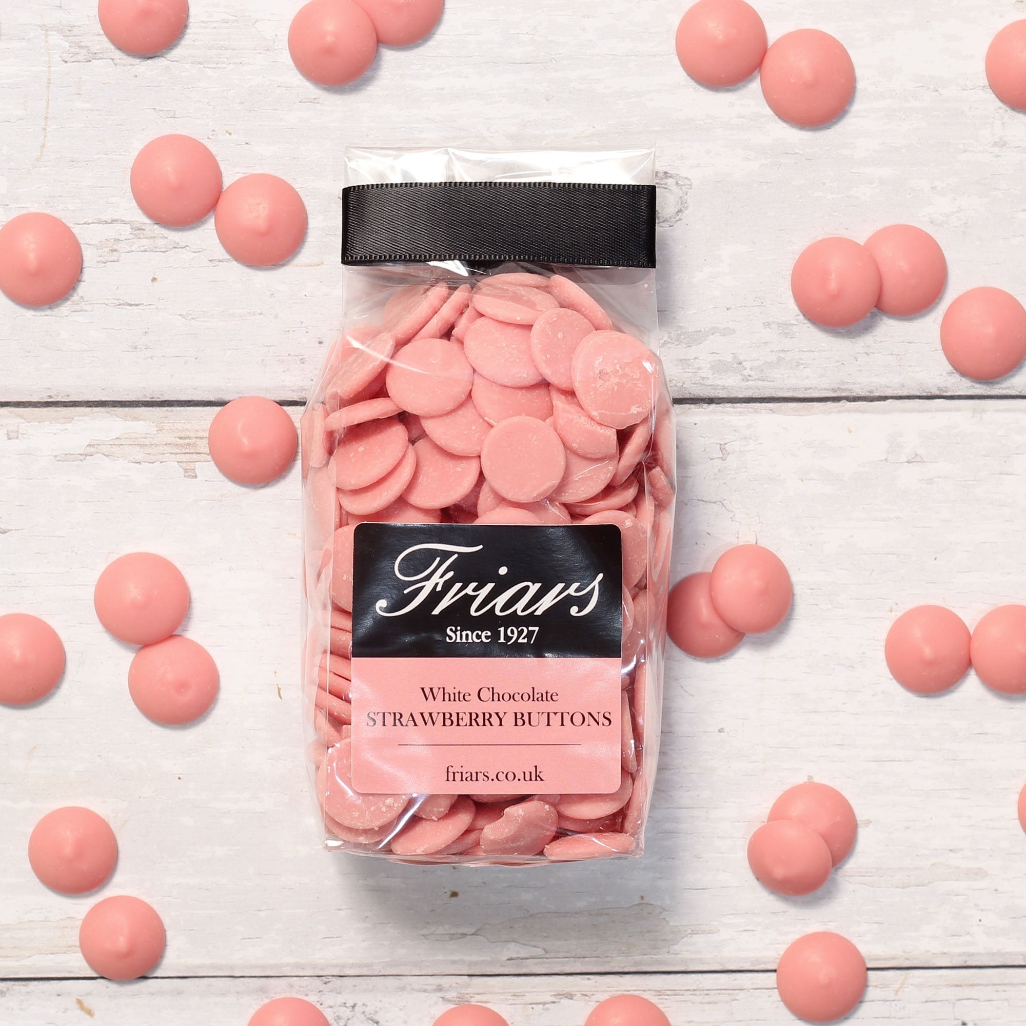 Chocolate Dots | Strawberry Buttons – Friars