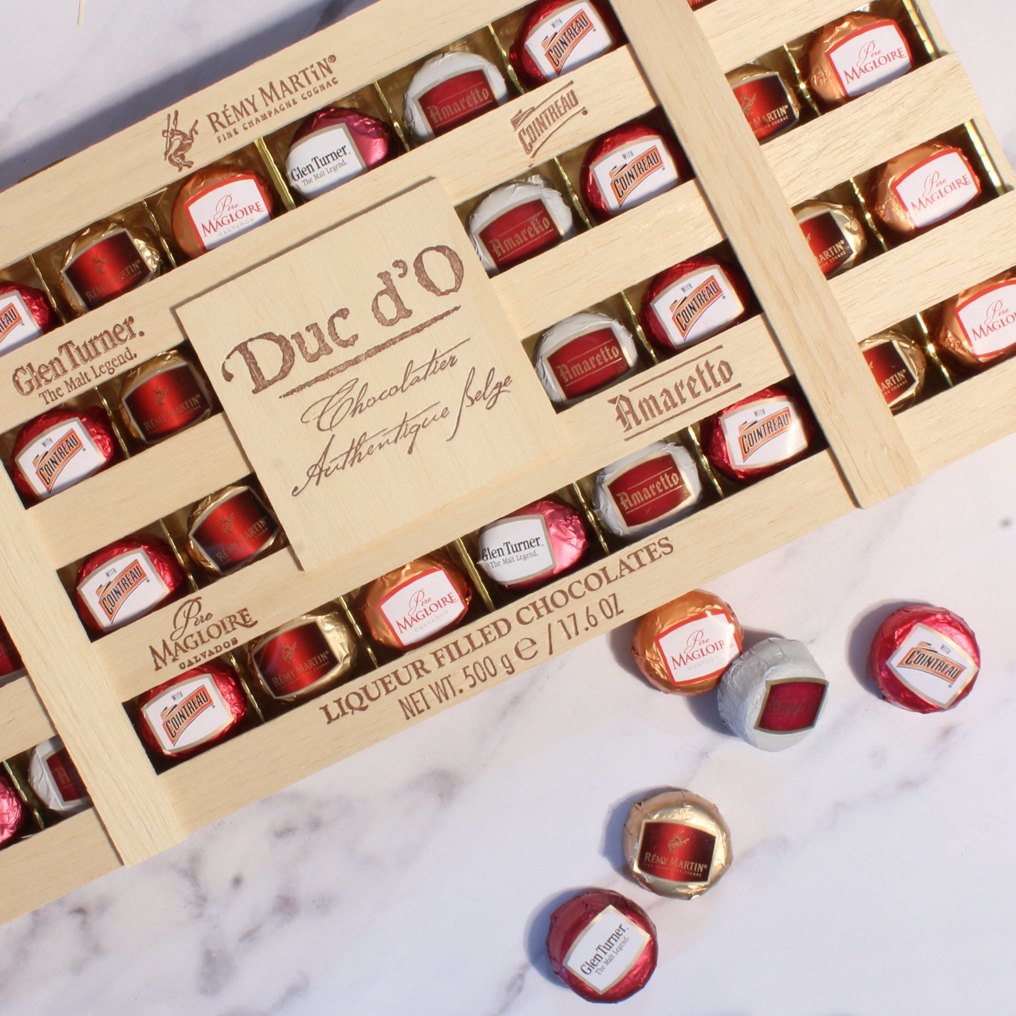 Duc d'O Chocolate Liqueurs Crate | 500g – Friars