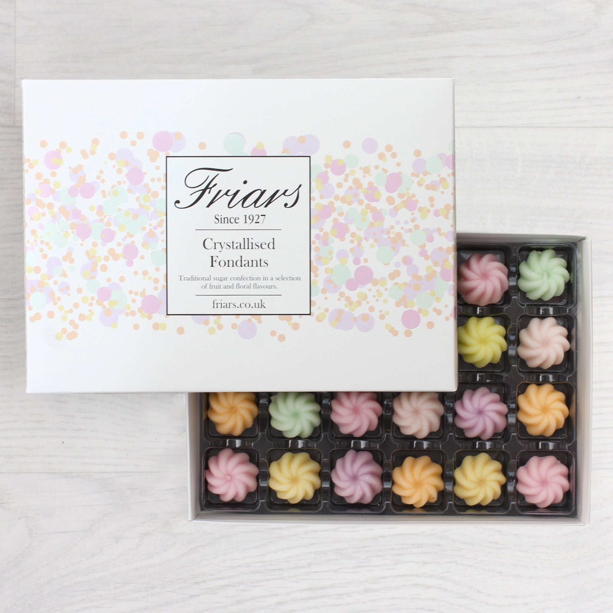 Crystallised Fondant Cream Selection | Gift Box – Friars