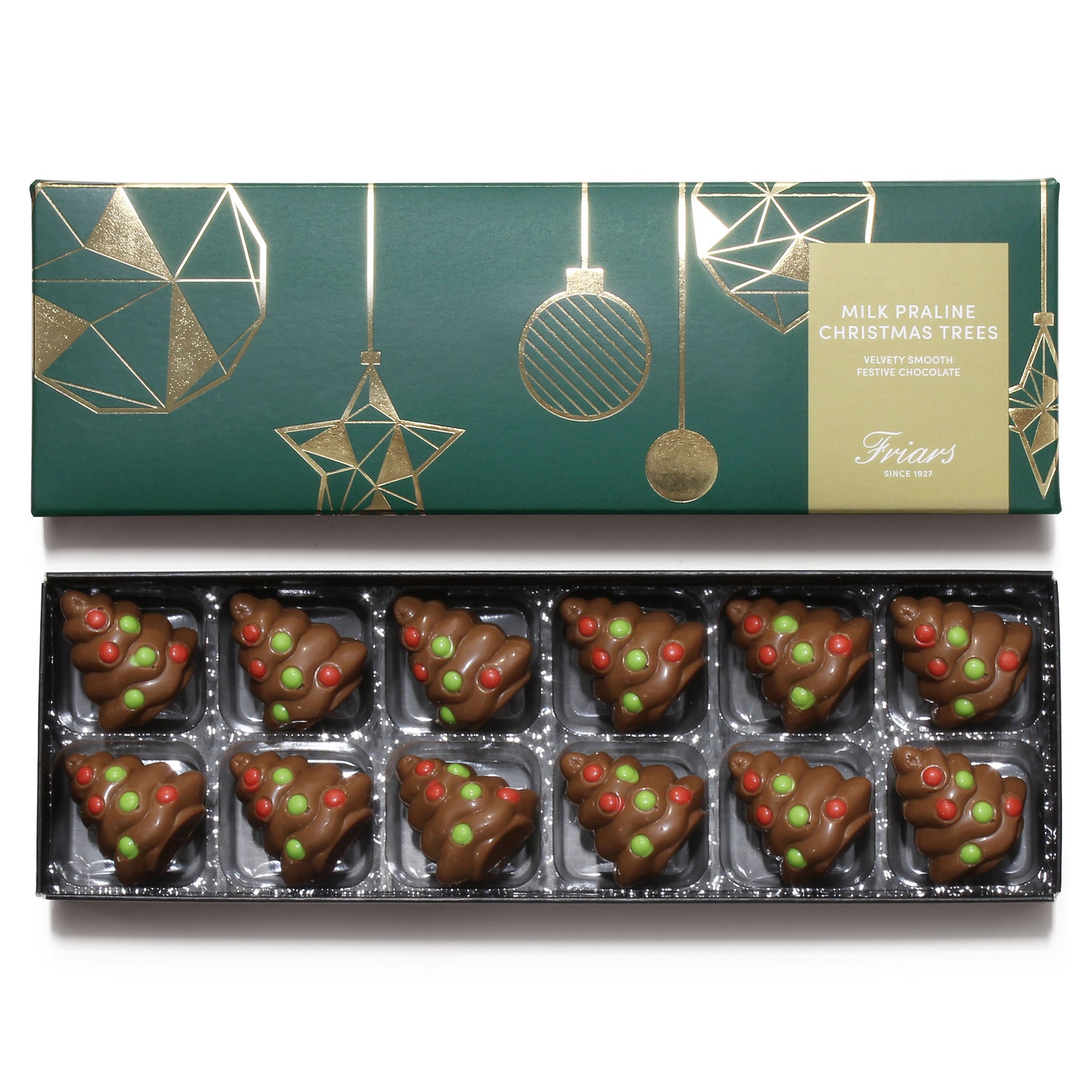 Chocolate Praline Christmas Tree Box – Friars