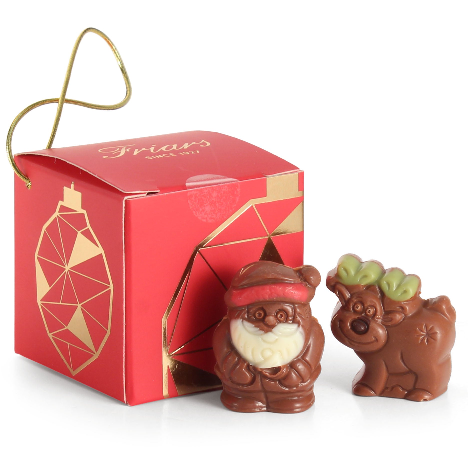 Chocolate Filled Christmas Tree Decoration - Red – Friars
