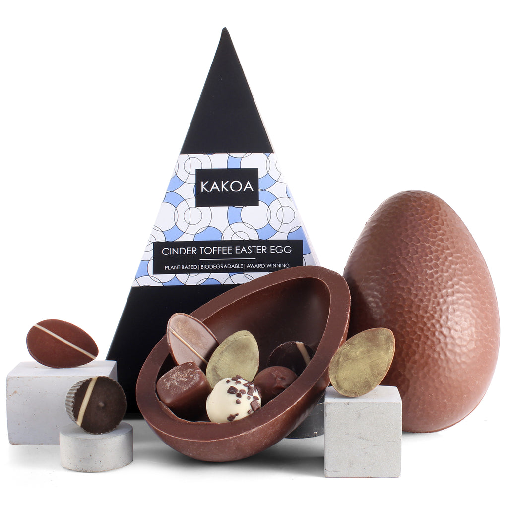 Kakao Vegan Chocolate Cinder Toffee Easter Egg | Extra Thick – Friars