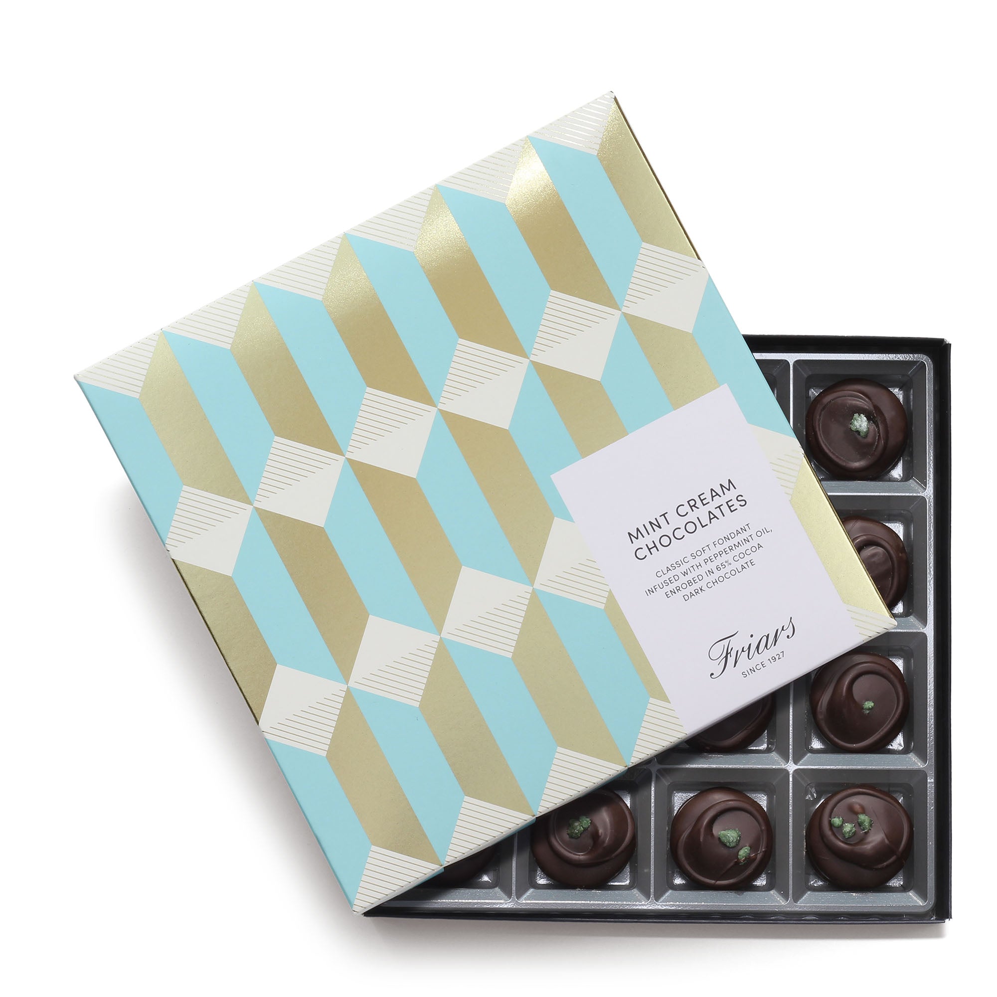Mint Cream Chocolates | 16 Piece Gift Box – Friars