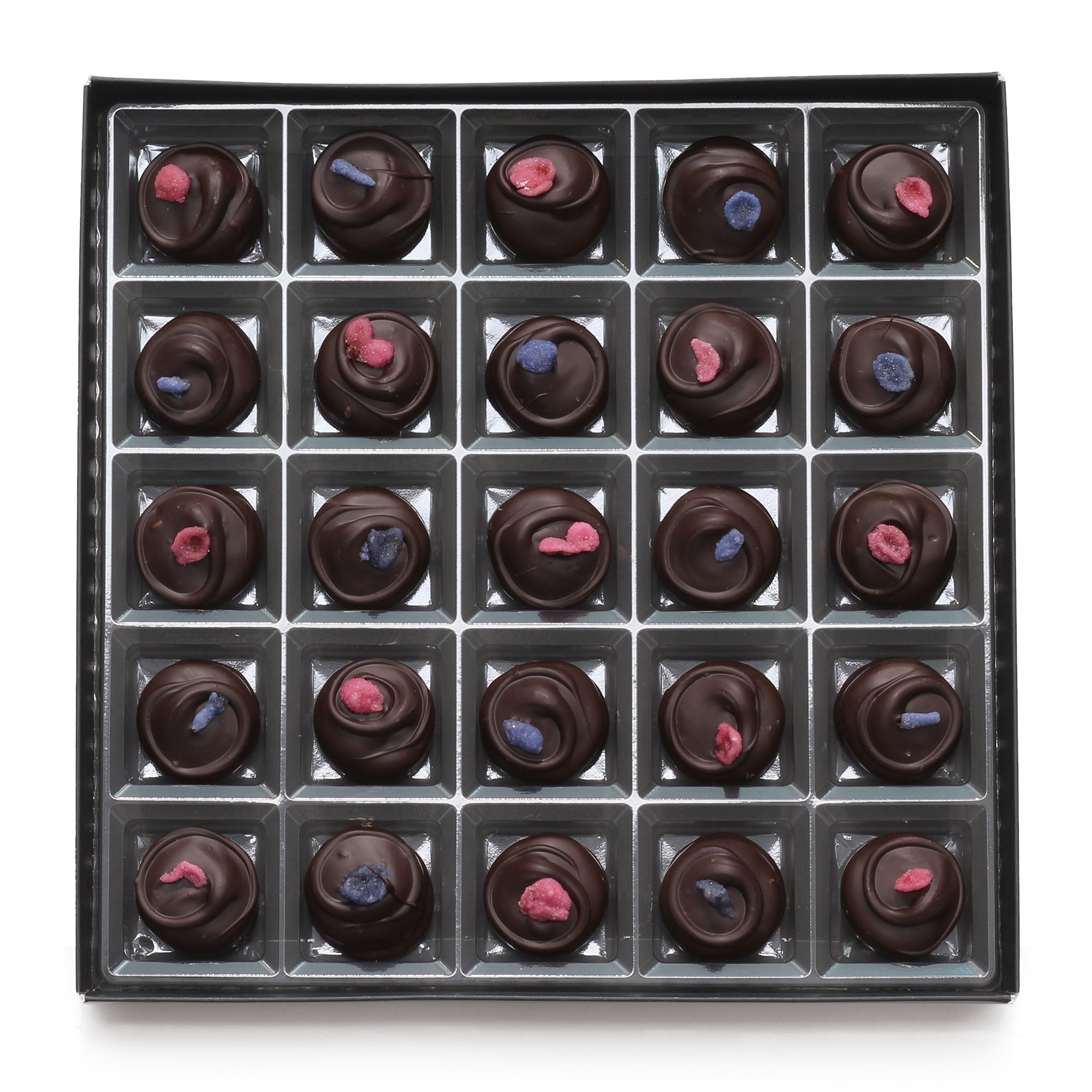 Rose & Violet Cream Chocolates | 25 Piece Gift Box – Friars